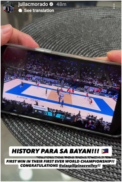 Filipino pride soars after Alas Pilipinas’ historic win in FIVB against Egypt | OneSports.PH